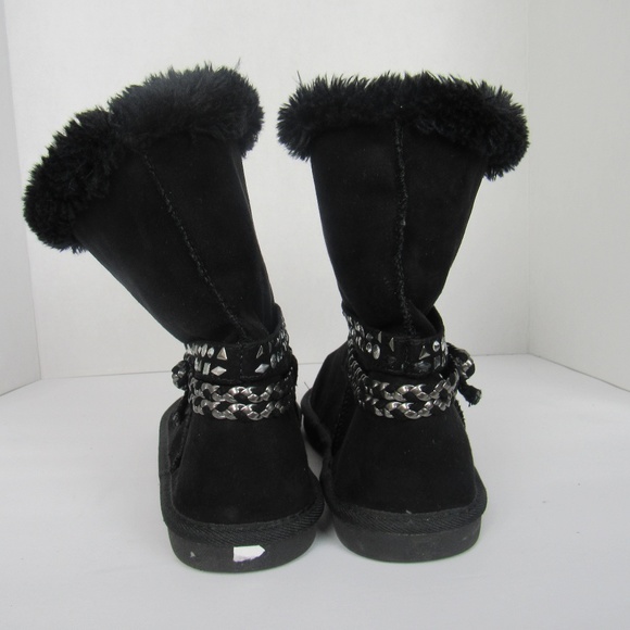 Justice | Shoes | Black Justice Girl Boots Size 6 | Poshmark